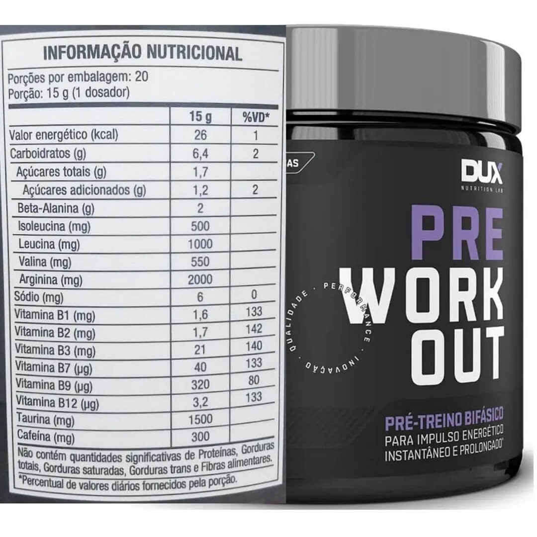 Muscle Open | Pre Workout Dux Nutrition 300g | Suplementos Originais em ...