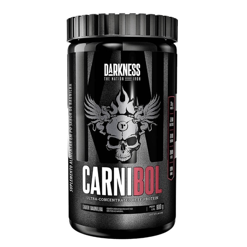 Muscle Open | Carnibol Darkness 900g | Proteína da Carne em Maringá e ...