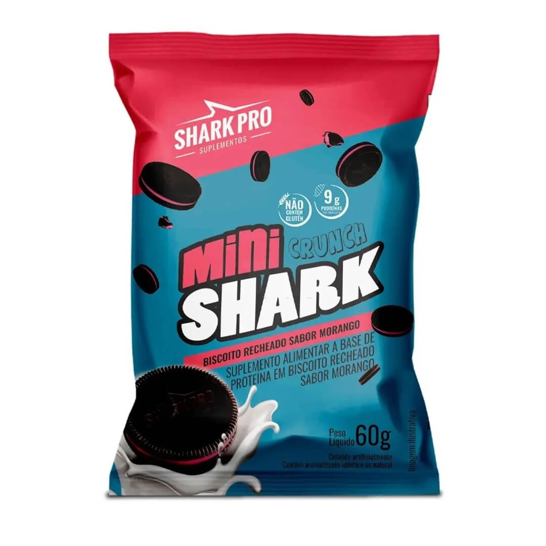 Muscle Open | Mini Shark Biscoito Shark Pro 60g