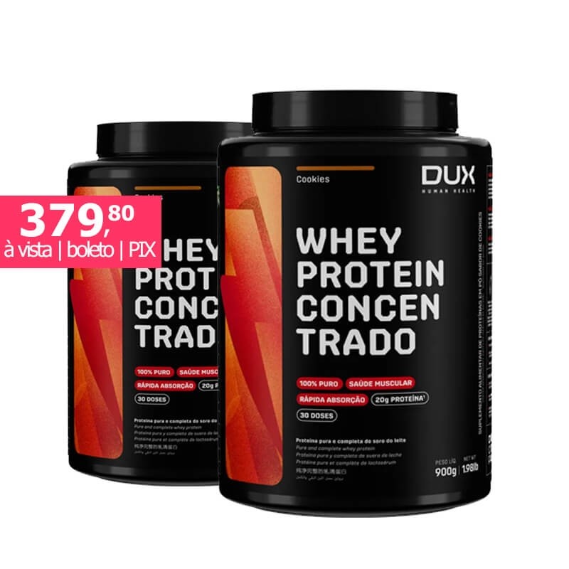 Muscle Open | Combos Suplementos Whey Protein Concentrado Dux Nutrition ...