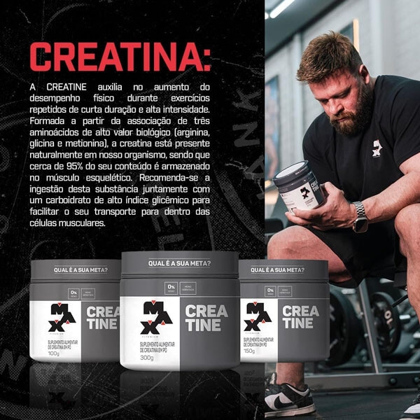 Muscle Open | Creatina Max Titanium | Loja de Suplementos em Maringá e ...